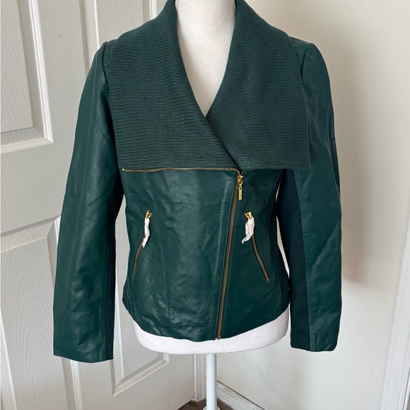 IMAN | Jackets & Coats | Nwt Iman Green Jacket With Gold Accents | Poshmark